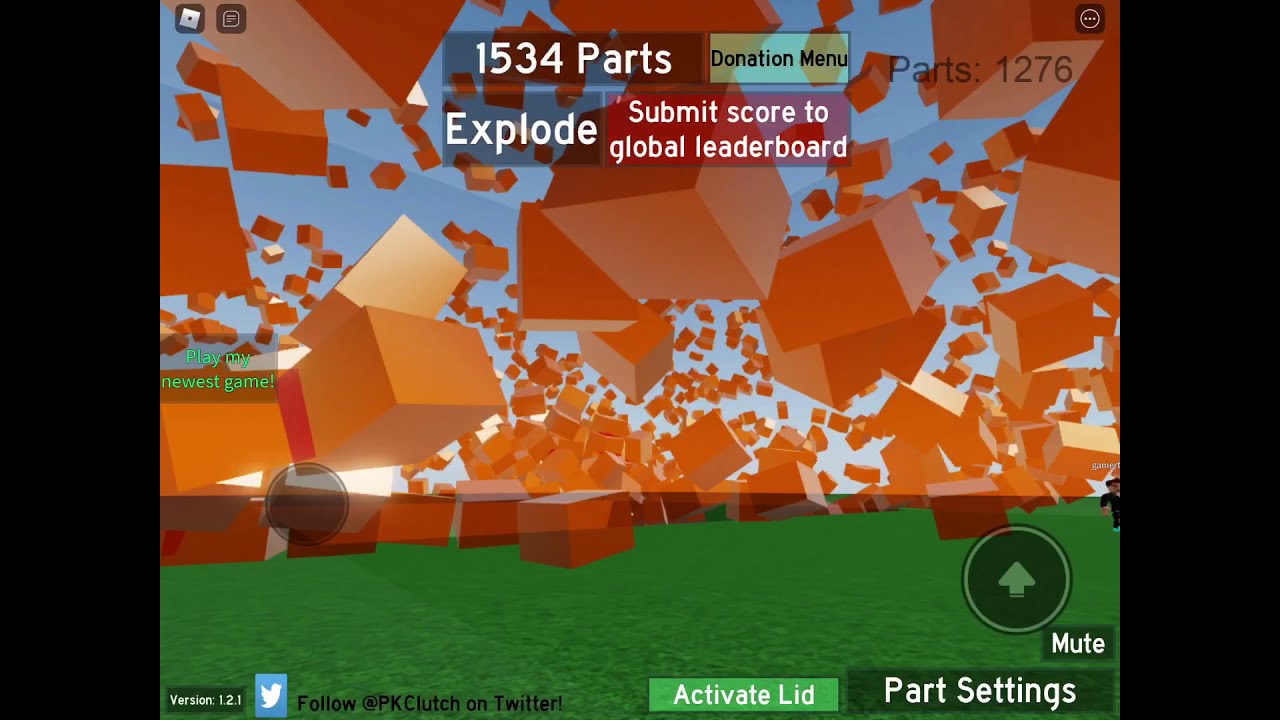 I Created The Biggest Explosion In Roblox 💥 - YouTube