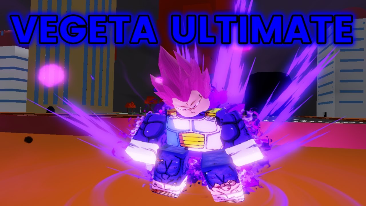 New Vegeta Ultimate + Move Rework in Z Battlegrounds (Showcase) - YouTube