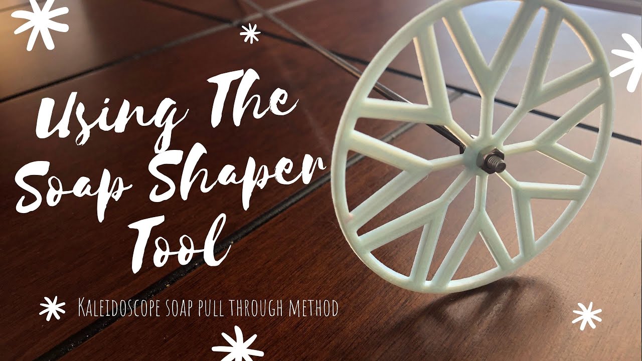 Kaleidoscope Soap Pull Through Method Using Love your Suds Soap Shaper ...