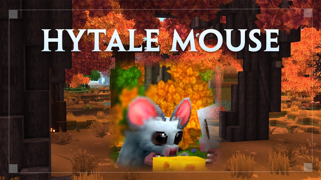 Hytale | Mouse eating cheese🧀 - YouTube
