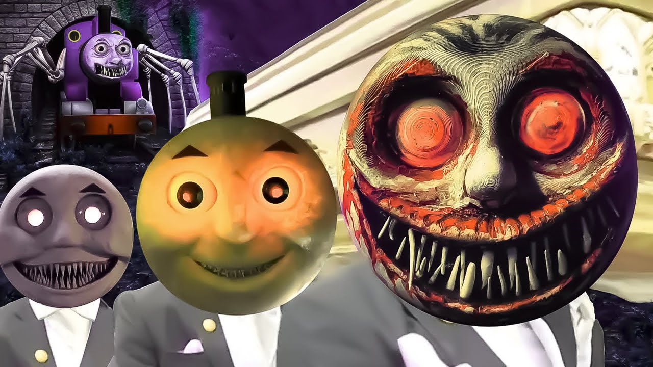 🕷 Cursed Thomas the Train exe, thomas Spider exe - Coffin Dance Song ...