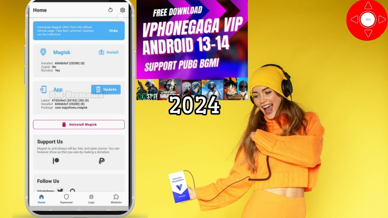 Next Update VPHONEGAGA 2024 Gaming FULL SETUP - VIP - YouTube