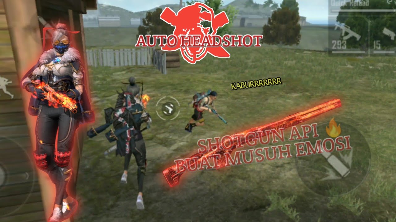 Shotgun api bikin emosi🔥🔥🔥,,, GAMEPLAY SOLO SQUAD - YouTube