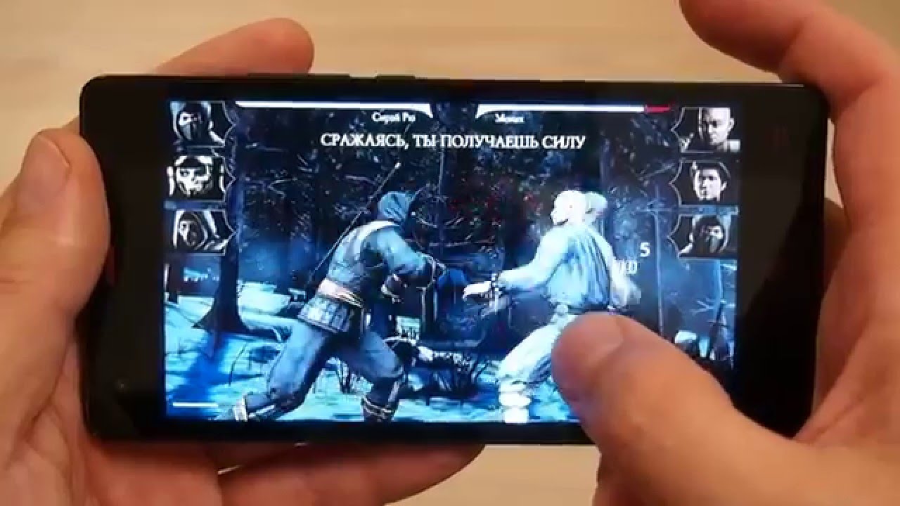 Пример работы игр на смартфоне DEXP IXION ES250 RAGE - YouTube