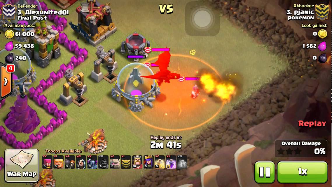 Clash Of Clans Clan War Summary - YouTube