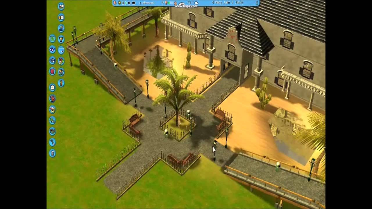 RCT3 - Parkeingang! [DOWNLOAD] - YouTube