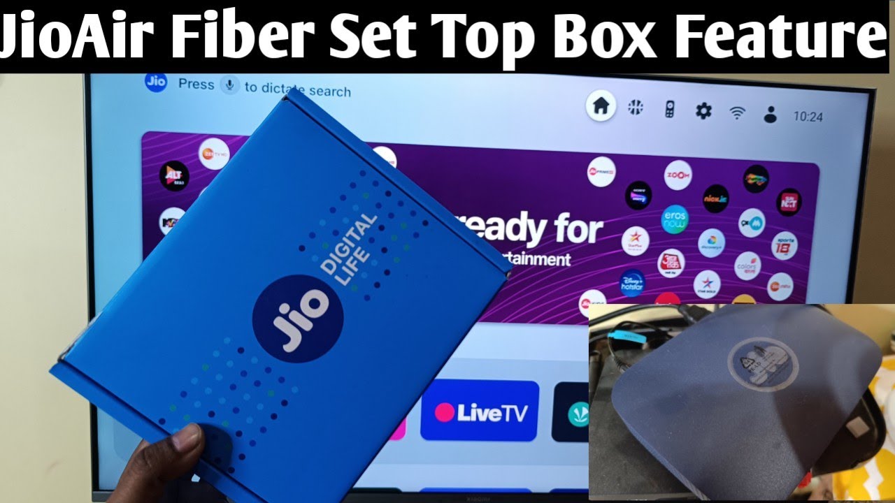 JioAir Fiber IPSTB | Jio Air Fiber Set Top Box Feature | Jio Air Fiber ...