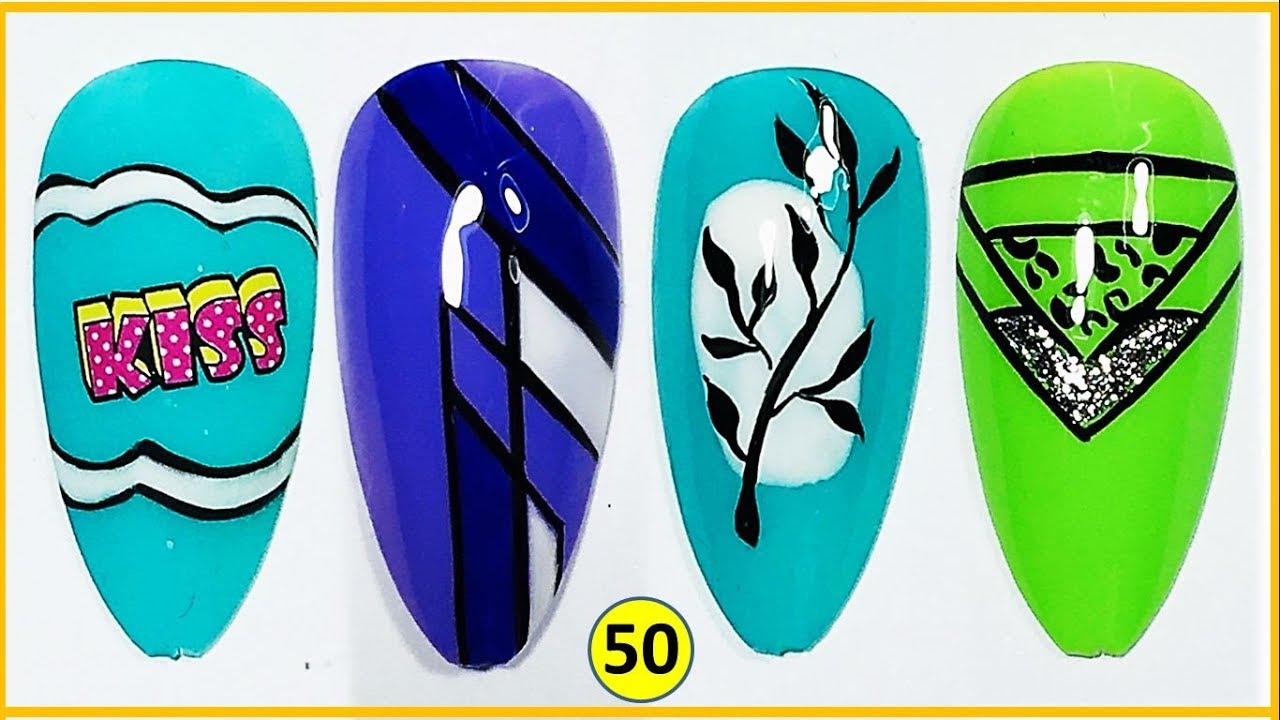 ABC Nails - Top 20 Nail Art Design Ideas | New Nail Art #50 - YouTube