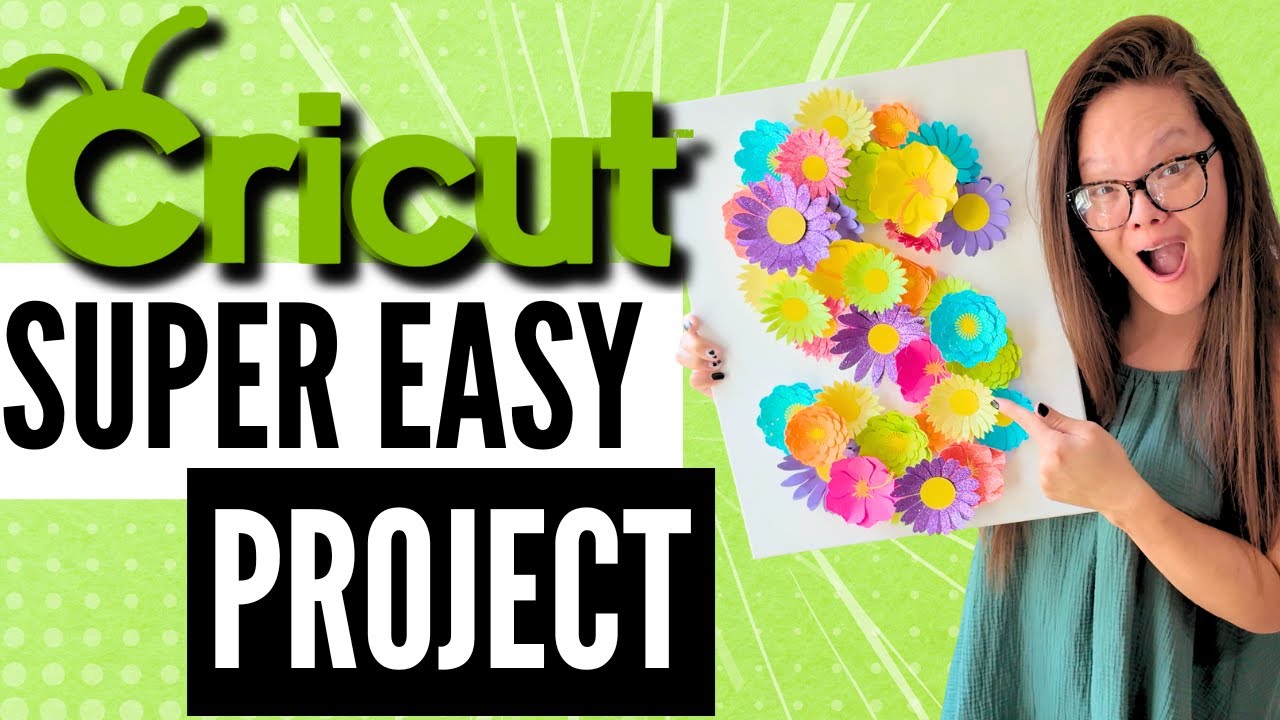 Beginner Off the Mat Cricut Project! [So easy a beginner can do it ...