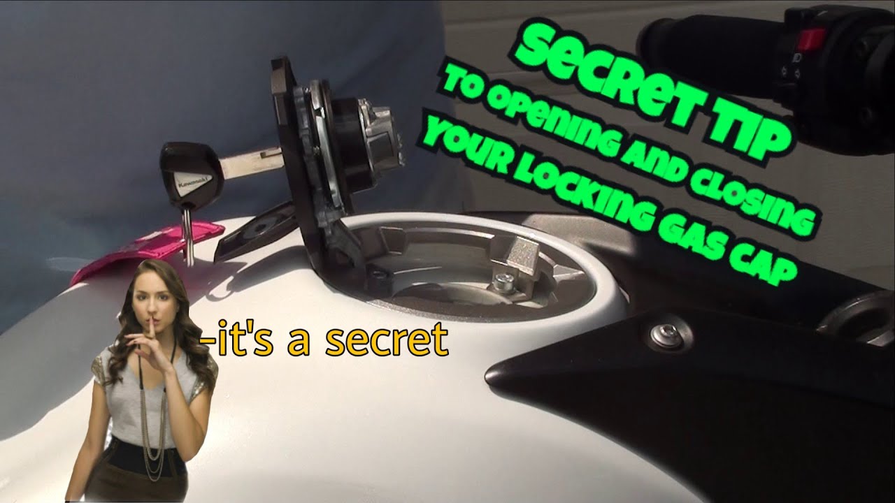The Secret to Opening and Closing Your Locking Gas Cap! - YouTube