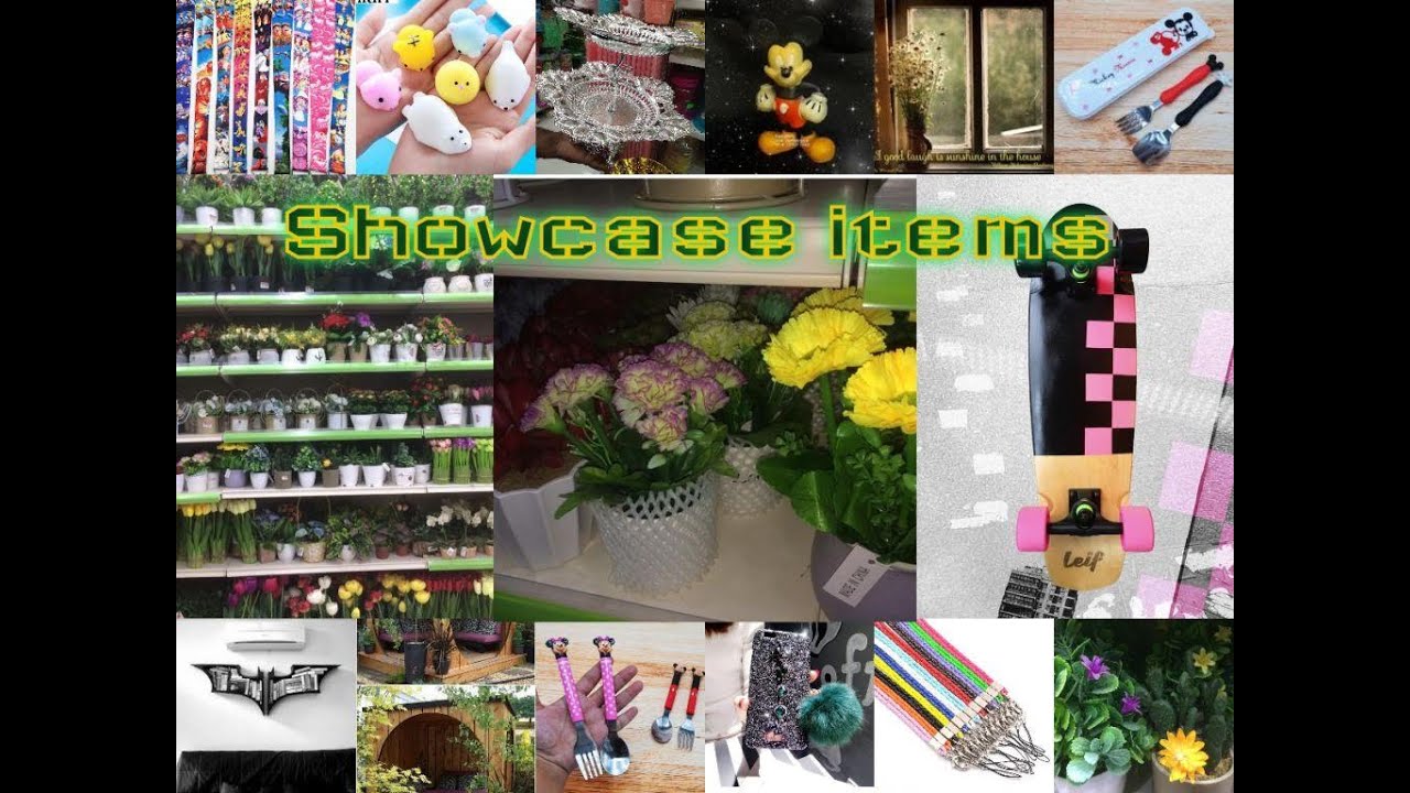 showcase items - YouTube