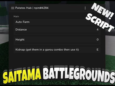 [NEW]Roblox Saitama / The Strongest Battlegrounds Hack Script Hile ...