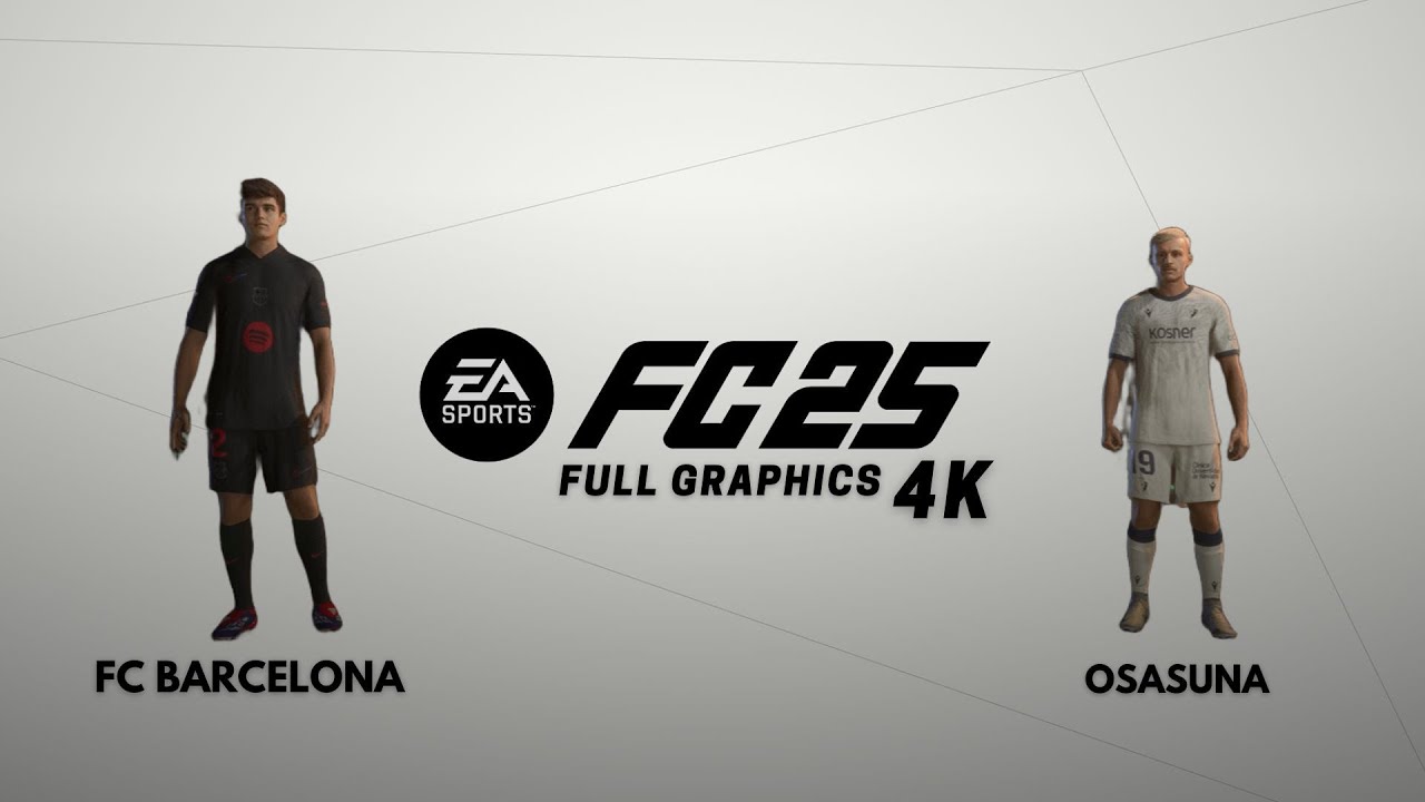 FC25 BAR-OSA⚽🎮 FULL GRAPHICS [4K]#fc25#soccergames#skills#games# ...