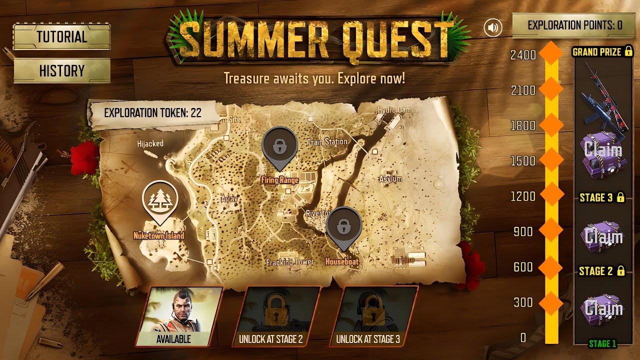 GET FREE M16 - HANAHAKI IN SUMMER QUEST | CALL OF SUMMER - COD MOBILE - YouTube