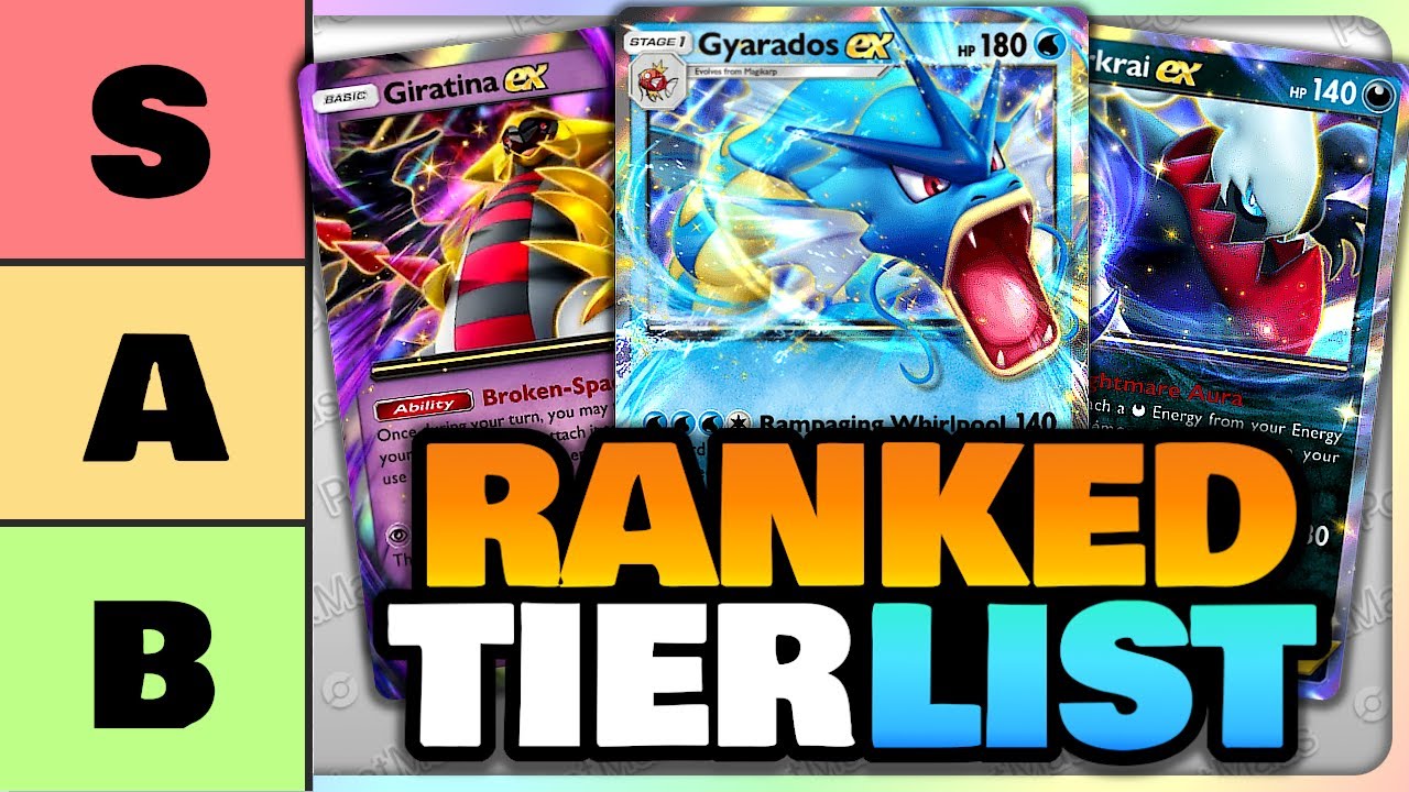 RANKED TIER LIST - The Best Decks to Rank Up FAST!!! | Pokemon TCG ...