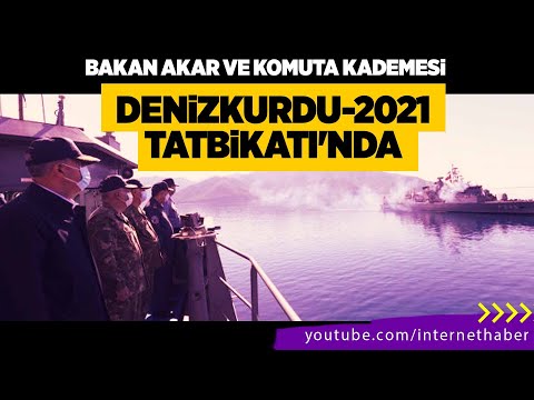 BAKAN AKAR VE KOMUTA AKADEMİSİ DENİZ KURDU-2021 TATBİKATINDA!