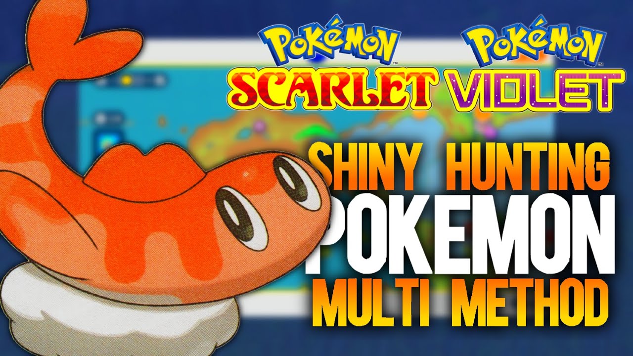 these are the EASIEST ways to SHINY HUNT in Pokémon Scarlet and Violet ...