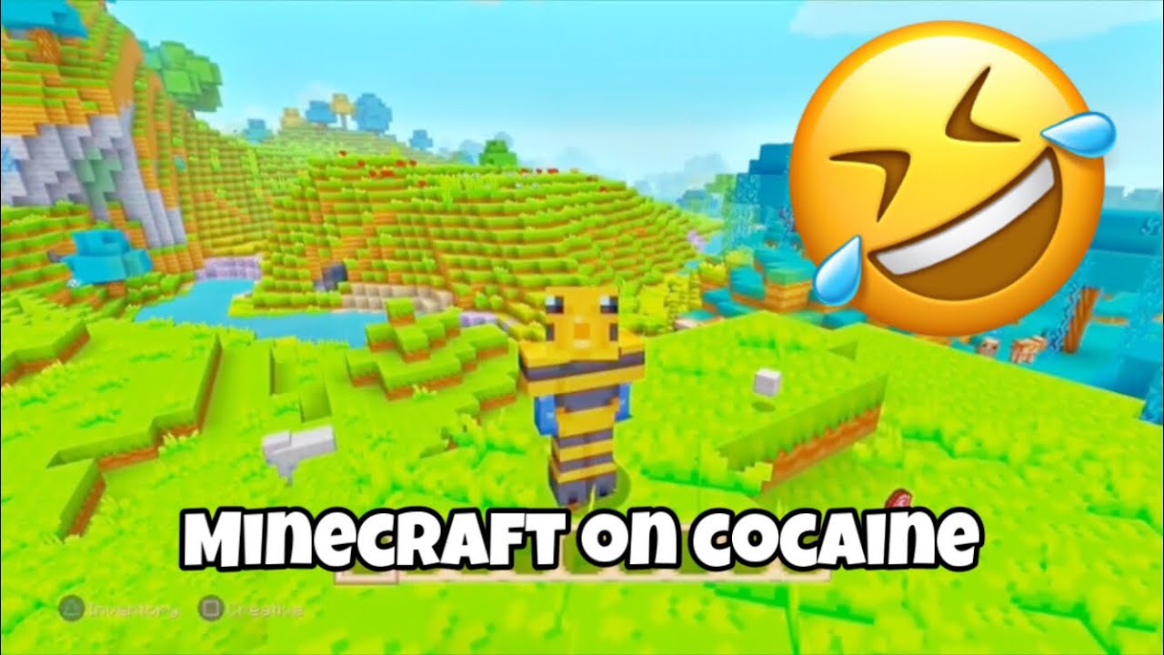 Minecraft on cocaine - YouTube
