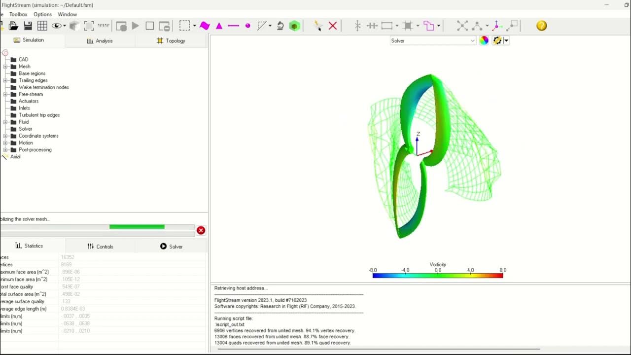 Numerical Simulation of Toroidal Propellers - YouTube