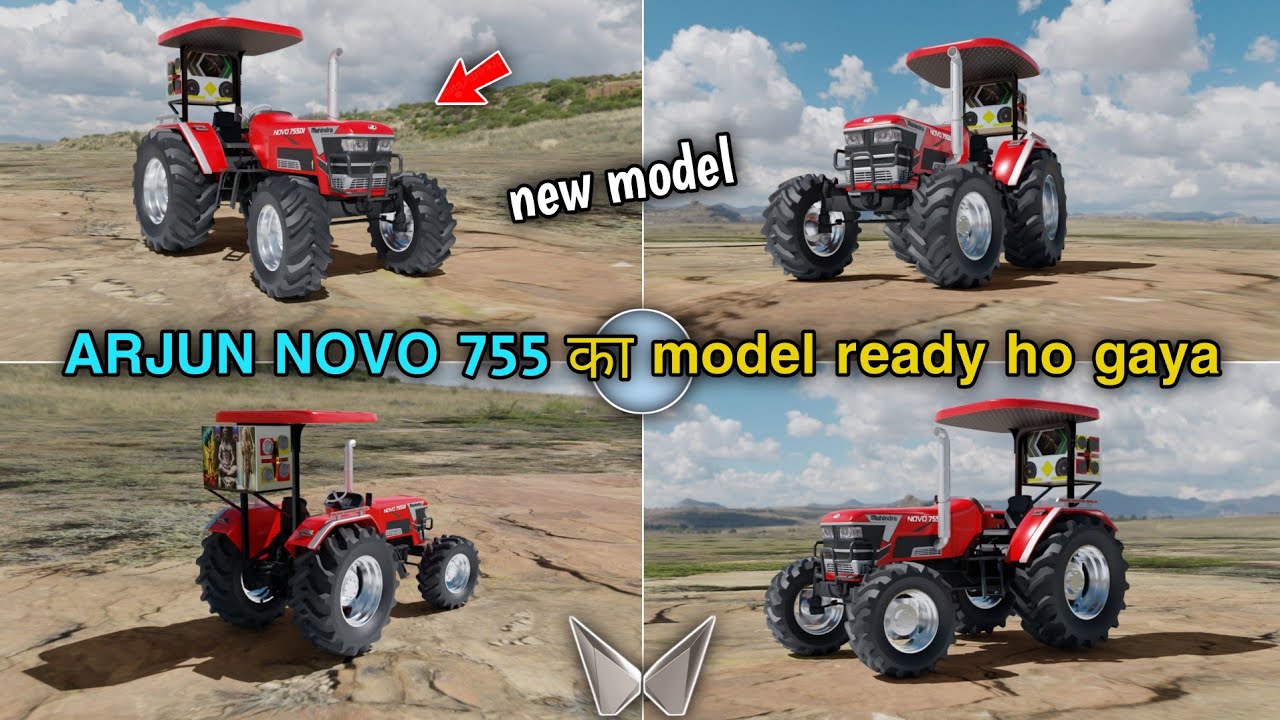 Arjun Novo 755 DI का model ready हो गया in Indian vehicle simulator 3d ...