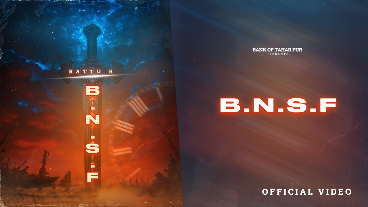 B.N.S.F ( OFFICIAL AUDIO ) RATTU B | LATEST PUNJABI SONG 2025 - YouTube