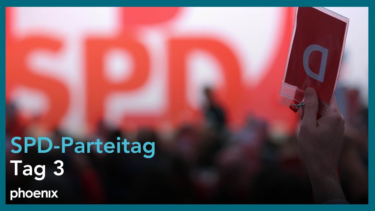 SPD-Bundesparteitag in Berlin (Tag 3) - YouTube
