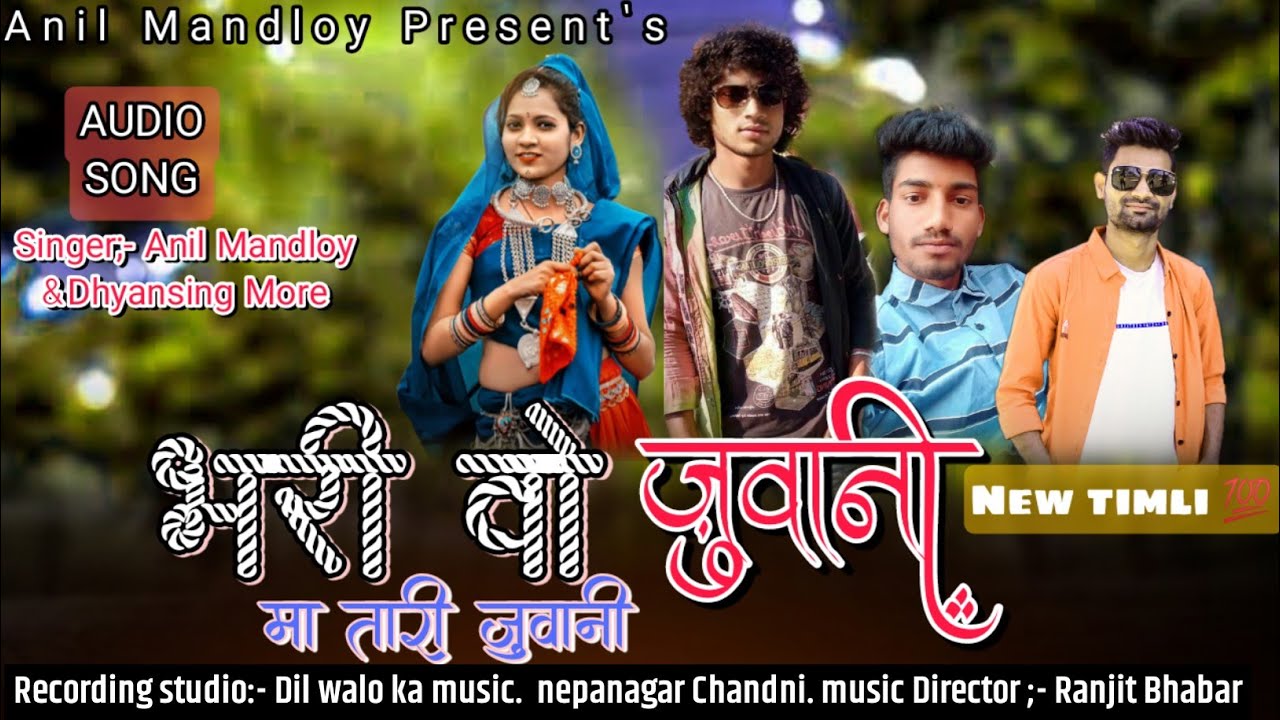 भरी वो जुवानी मा तारी जुवानी सिंगर अनिल मंडलोई एंड धियानसिंग मोरे ‼ ...