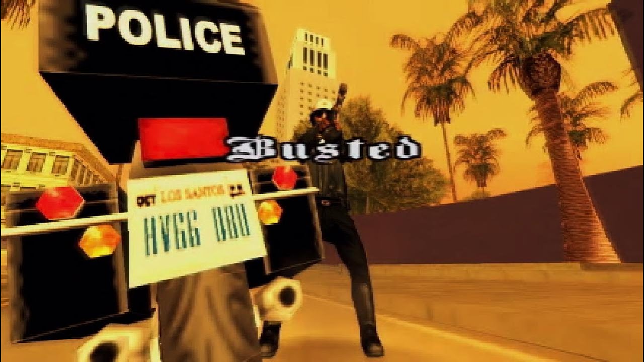 GTA San Andreas Busted Compilation #99 - YouTube