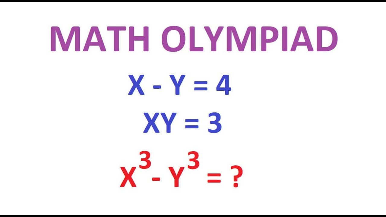 MATH OLYMPIAD - YouTube