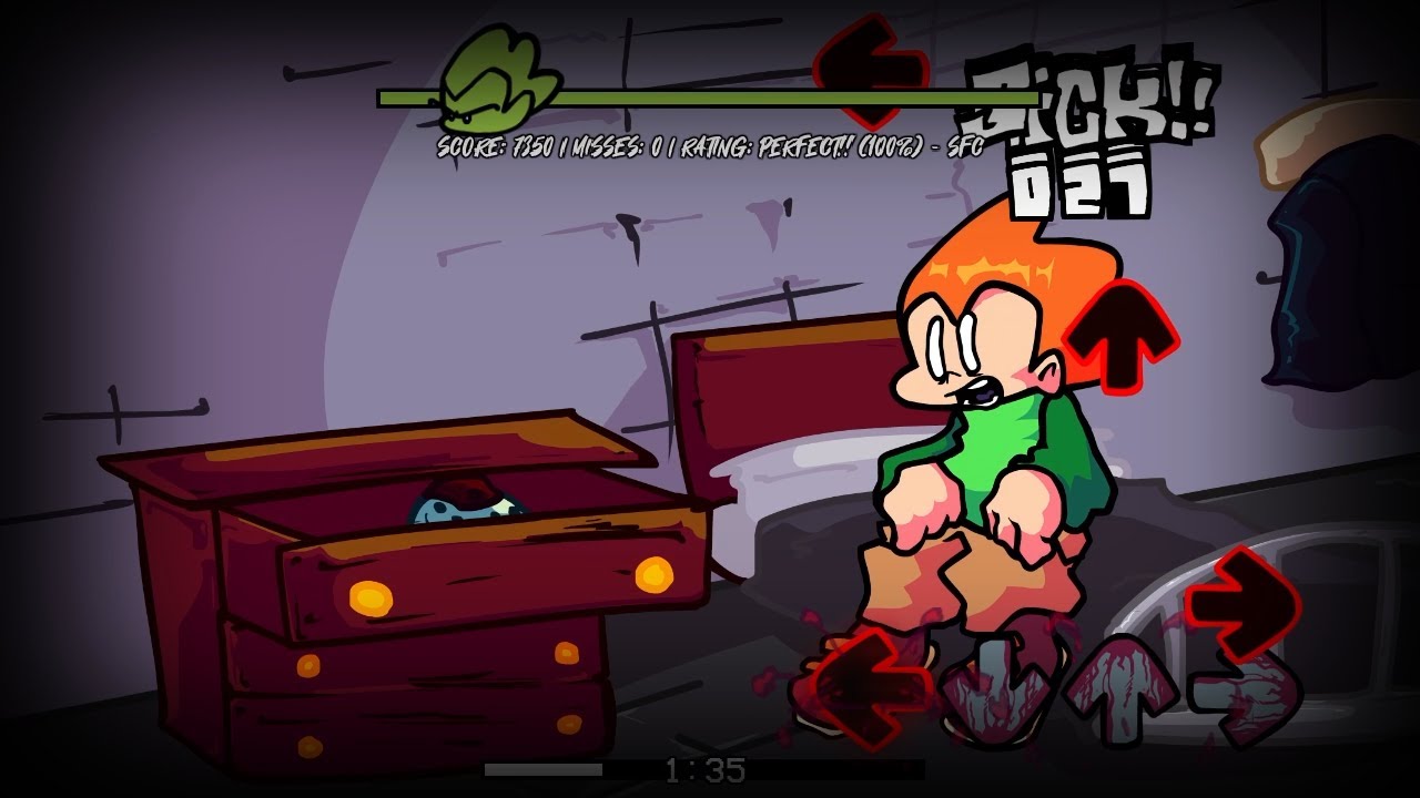 FNF - FRIDAY NIGHT THE 13TH v1.5 - Last Knife (by XannyRile) - [FC/4k ...