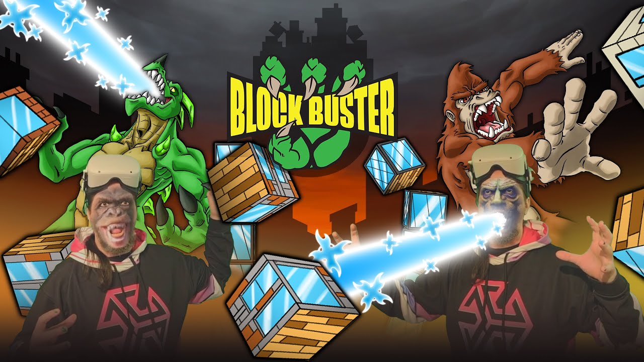 Rampage in VR - Giant Monsters - Crush Cities - Block Buster - YouTube