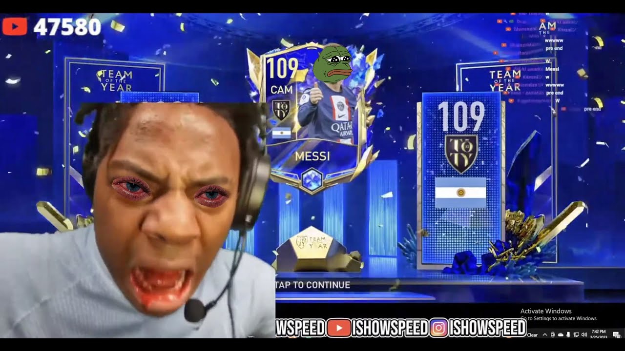 Speed Packs Messi in Fifa Mobile (Dies) 💀 - YouTube