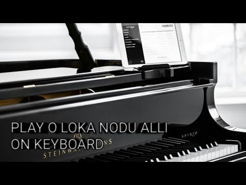 play o loka nodu alli on keyboard easy on only white notes .CSI ...