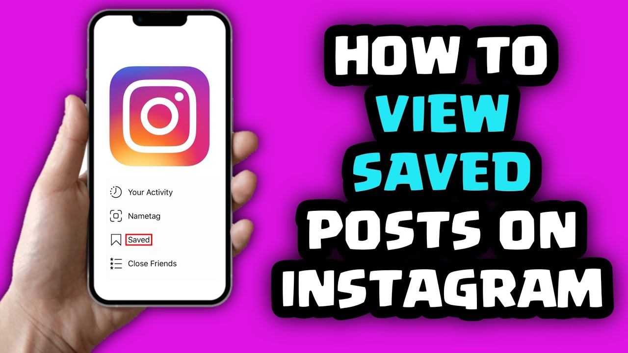 How To View Saved Posts on Instagram (Quick 2022) - YouTube