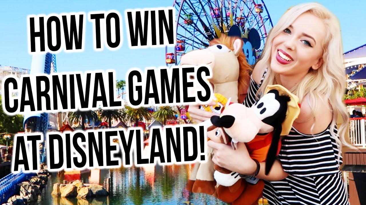How to Win Disneyland Carnival Games! - YouTube