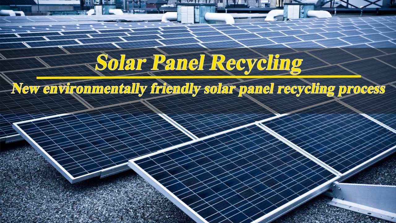 Scrap Solar ( PV Modules ) Panel Recycling Line _ Scrap PV Solar Panel ...