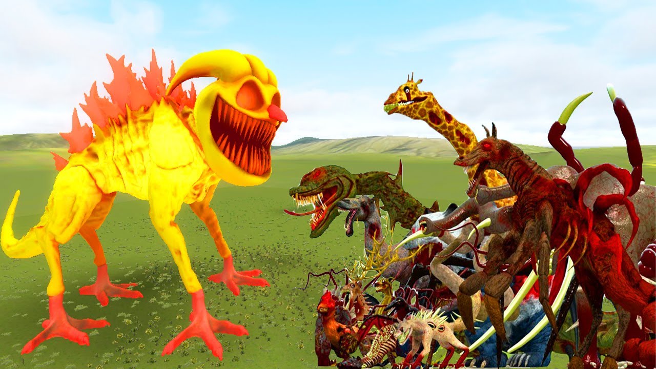 Chicken Godzilla Vs All New Zoochosis Animal Monsters In Garry's Mod In ...