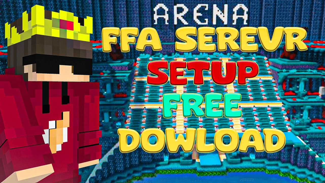 Minecraft HOW TO MAKE MINECRAFT FFA PVP SERVER | FULL DUELS SETUP ...