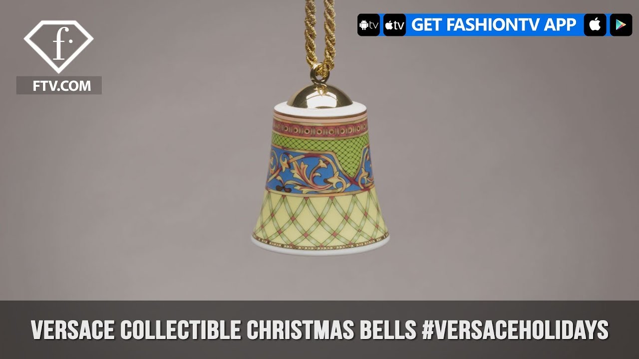 Versace Collectible Christmas Bells #VersaceHolidays Porcelain ...