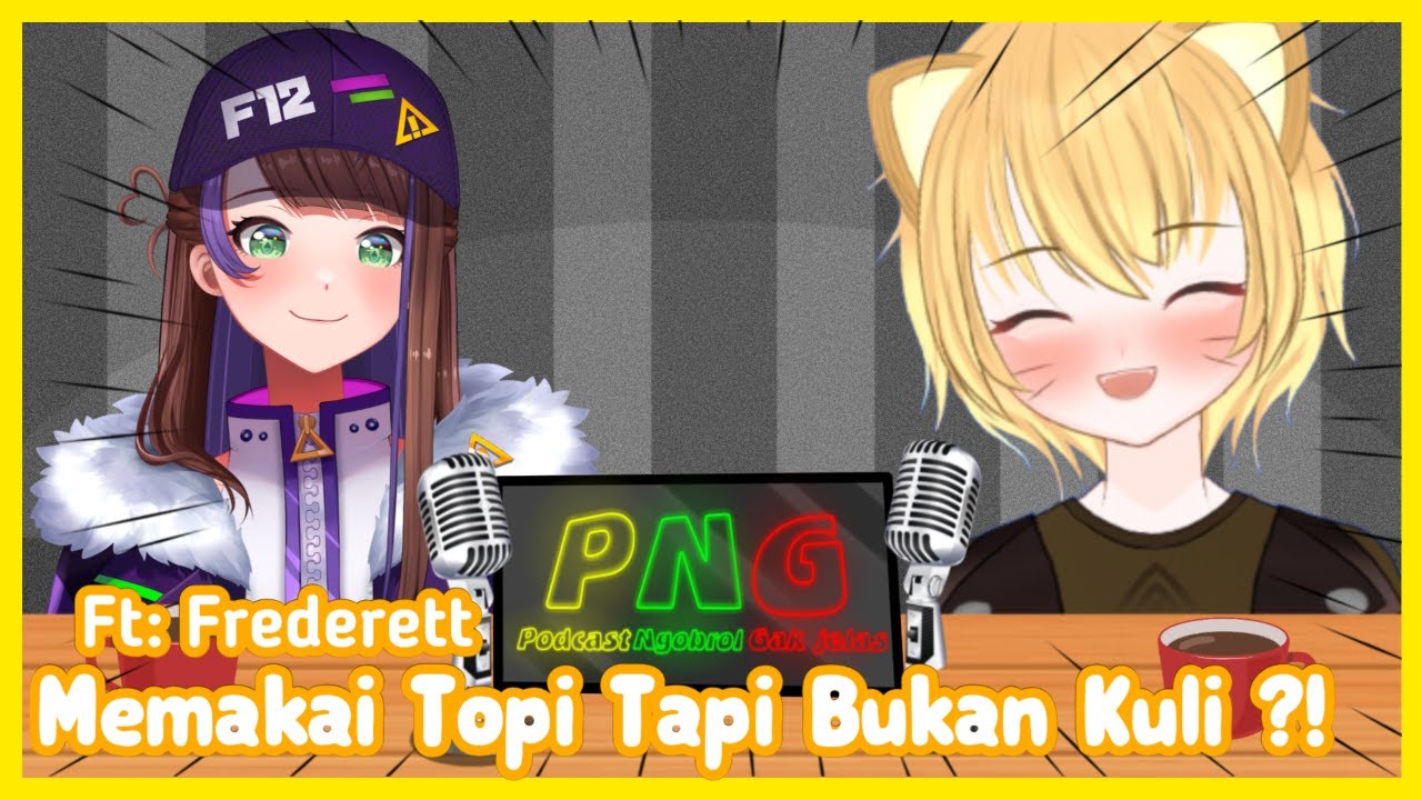 @Frederett VTUBING RASA GURU TK? | PNG | Podcast | Vtuber ID - YouTube