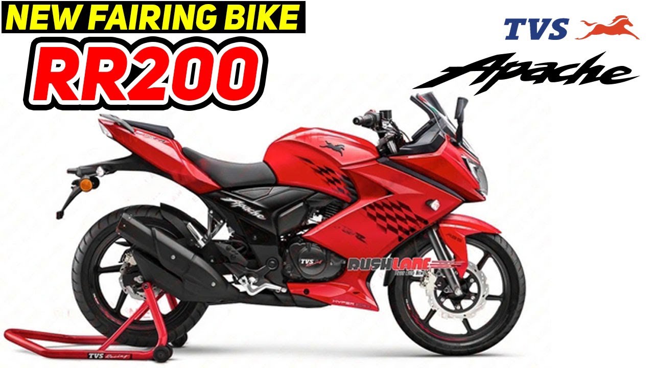 TVS Apache RR200 New Fairing Bike Launch in India🤩Price , Features ...