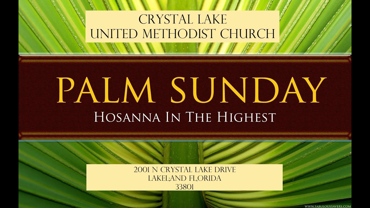 4/02/23 Crystal Lake UMC, Lakeland FL. Pastor: David Toombs - YouTube