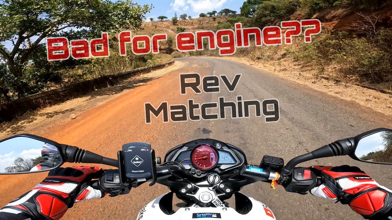 How To Do Rev Matching On Bikes? - YouTube