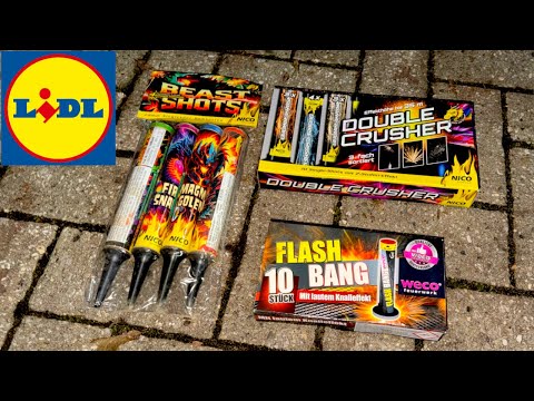 Alle BOMBENROHRE von Lidl im Test ! Weco Flashbang | Nico Beast Shots & Double Crusher | Charge 2025