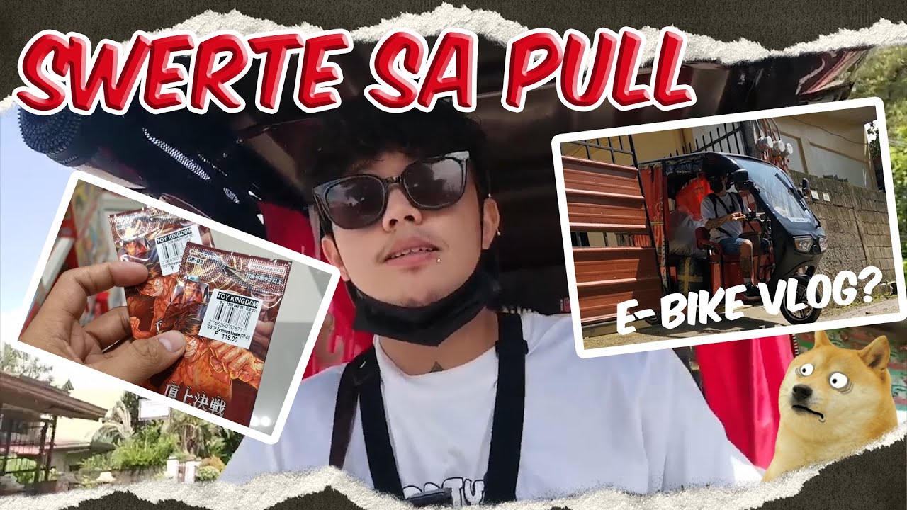 E-BIKE VLOG NA BA TO? JACKPOT NANAMAN SA ONEPIECE CARD! - YouTube