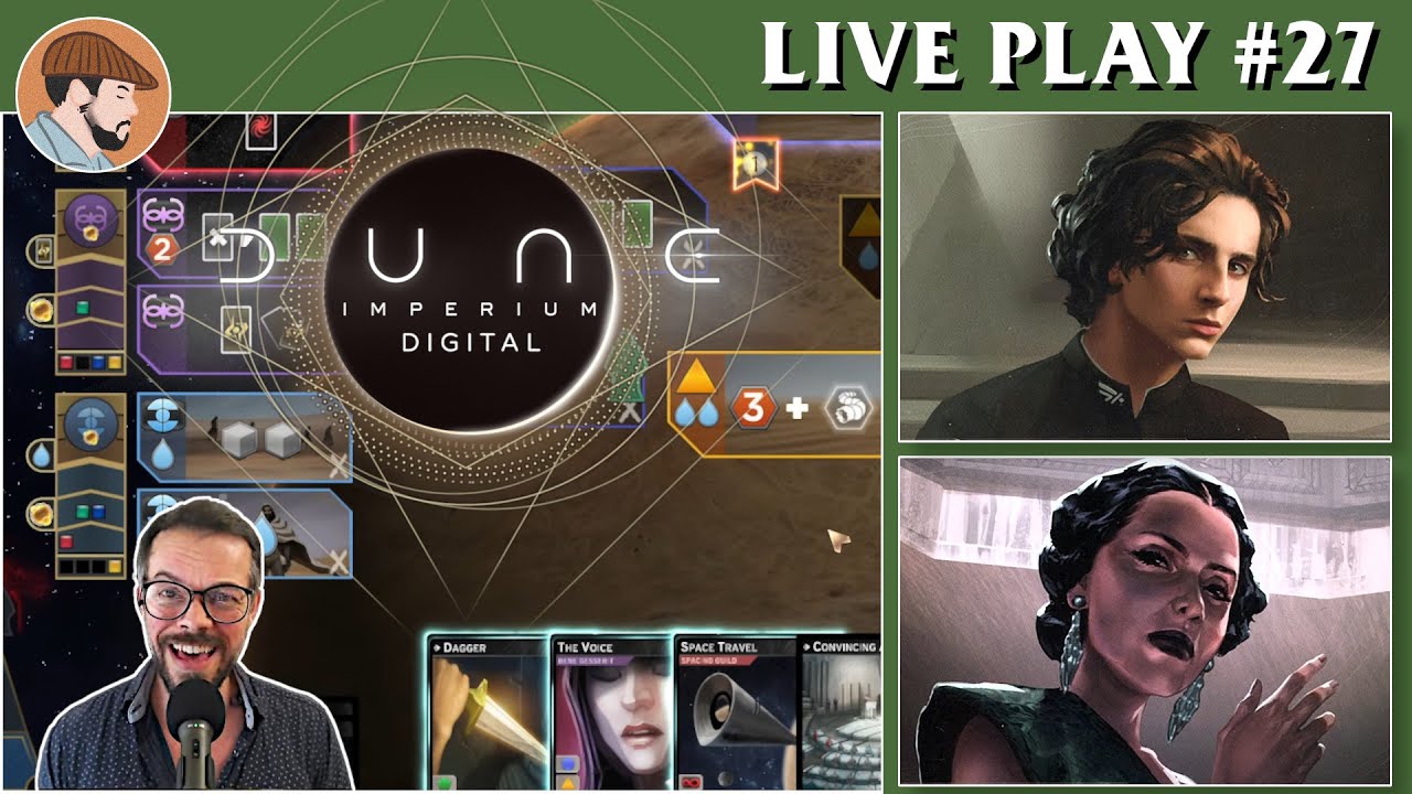 Paul Atreides and Helena Richese: Dune Imperium Digital Live Play 27 ...
