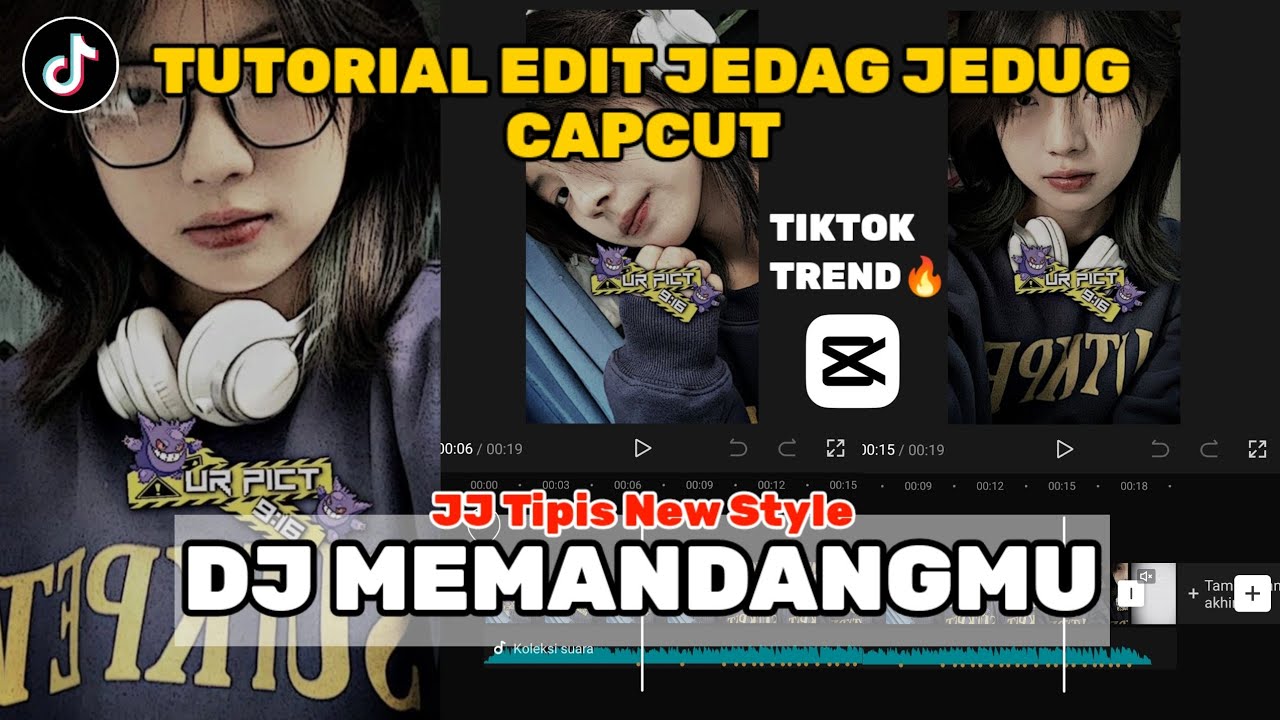 Tutorial Edit Jedag Jedug Capcut DJ MEMANDANGMU || Jj New Style - YouTube