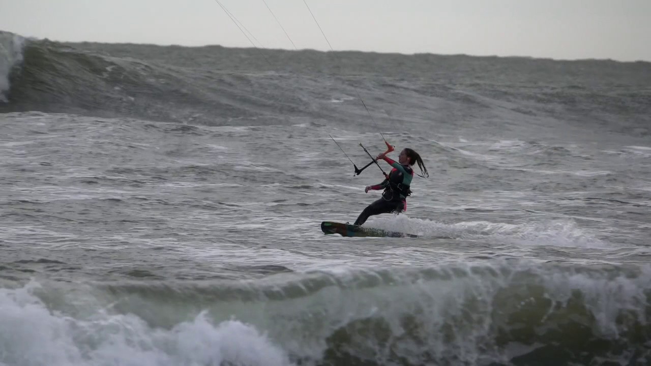 Kiteboarding Ocean Beach - YouTube