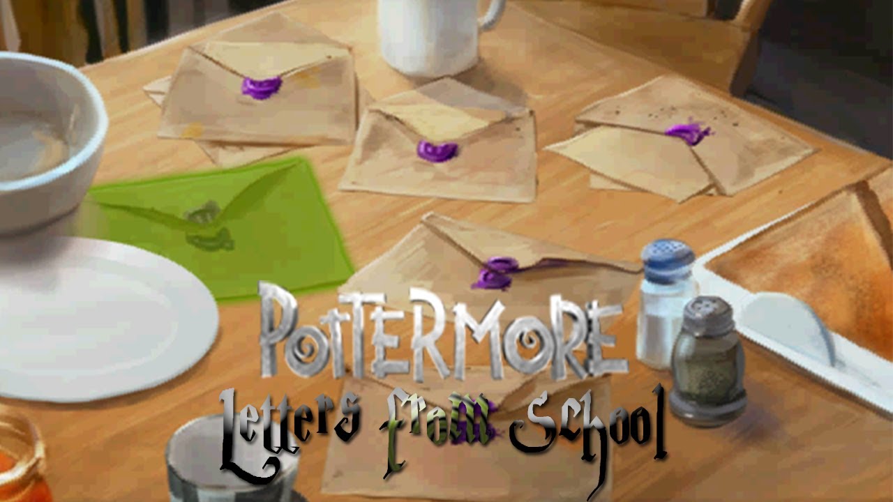 Pottermore - Letters from School - YouTube
