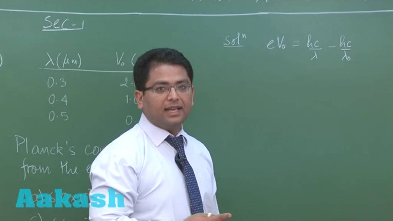 JEE Advanced 2016 Solution Paper-1 Physics [Q. 01] By Aakash - YouTube